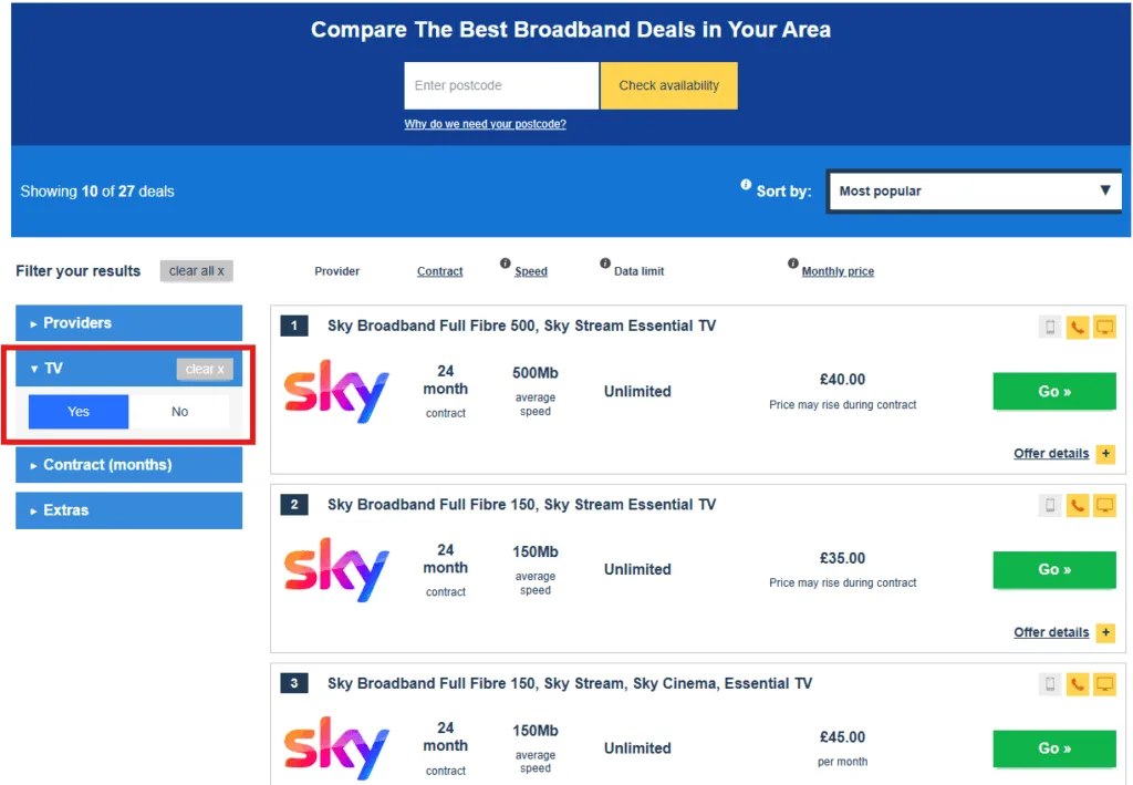 Compare the Best Broadband Deals in Your Area in 2025